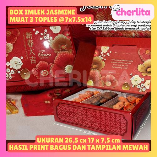 Jual Box Dus Kue Imlek Chinese New Year Kotak Cake Hampers 3 Jar Toples - Kota Tangerang Selatan ...