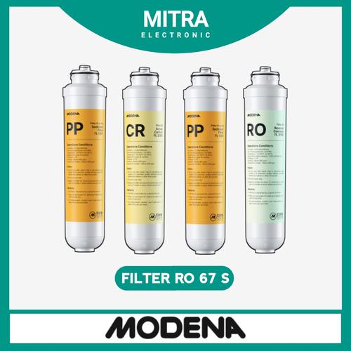 Jual MODENA Filter Water Purifier - RO DD 67 SUV 1 Set 4pcs - Kota ...
