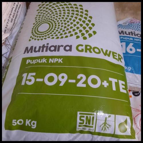 Jual NPK MUTIARA GROWER 15 - 9 - 20 KEMASAN REPACK LANGSUNG 10 KG ...