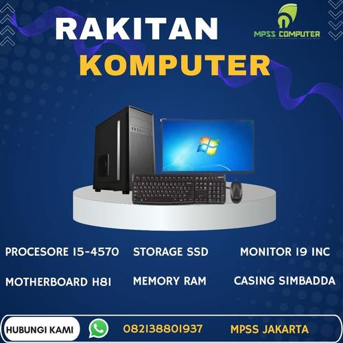 Jual Paket PC Komputer Rakitan I5 4570 Siap Pakai (RAM/SSD/HDD Cek Varian) - HDD 1TB+SSD 128 ...
