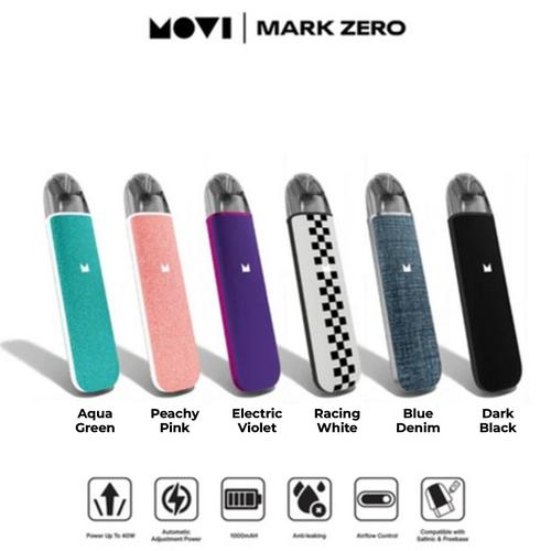 Jual Movi Mark Zero Pod Kit + Movi Xtra Ice Salt Nic 15ML by Movi ...
