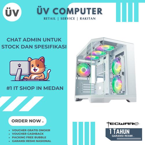 Promo Casing PC Komputer Tecware VX TRINITY M TG | Mid Tower | Micro M ...