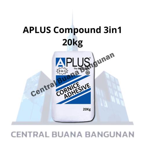 Jual Kompon APLUS 3in1 20kg Compound Cornice Adhesive - Jakarta Selatan ...