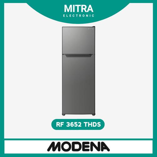 Jual MODENA Refrigerator Kulkas 2 Pintu - RF 3652 TDDS 365 L Inverter ...