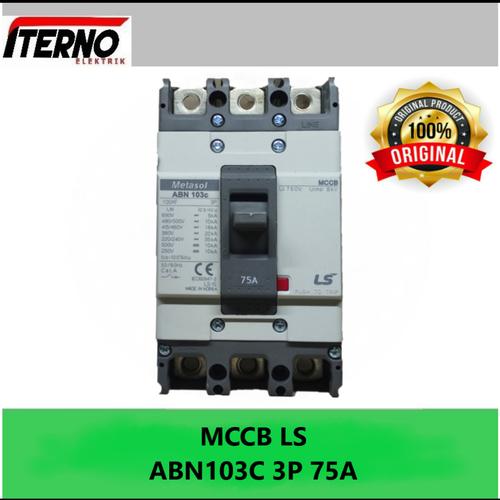 Jual MCCB ABN103C 3P 75A LS Metasol ABN 103C - Kota Tangerang - ITERNO ...