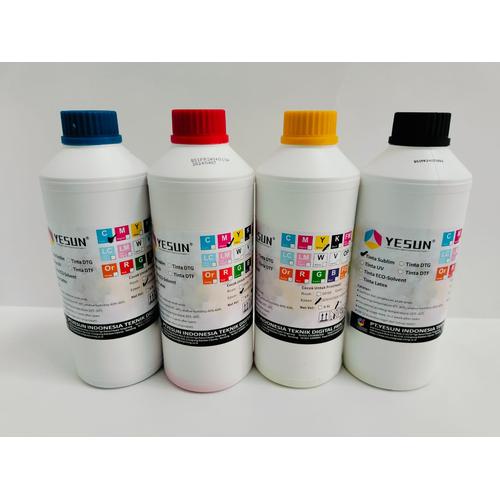 Jual Tinta Sublim / tinta Sublimasi Tipe A Kemasan 1 liter CMYK - Hitam ...