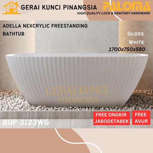 Jual PALOMA BATHTUB BAK MANDI PUTIH NEXCRYLIC FREE STANDING BUP 3121WG ...