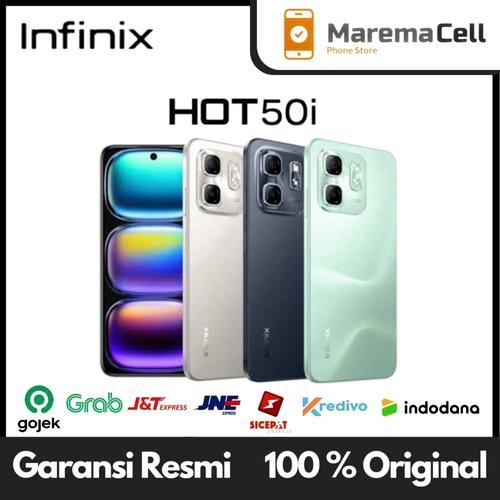 Jual Infinix Hot 50i 6/128GB Garansi Resmi - Titanium Grey - Kota ...