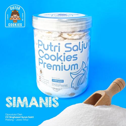 Jual Putri Salju Premium Toples Jar Kota Malang Sister Cookies Official Tokopedia