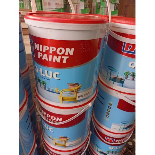 Jual CAT TEMBOK NIPPON PAINT Q-LUC 4,5KG 1503 BLUE WHITE - Jakarta ...