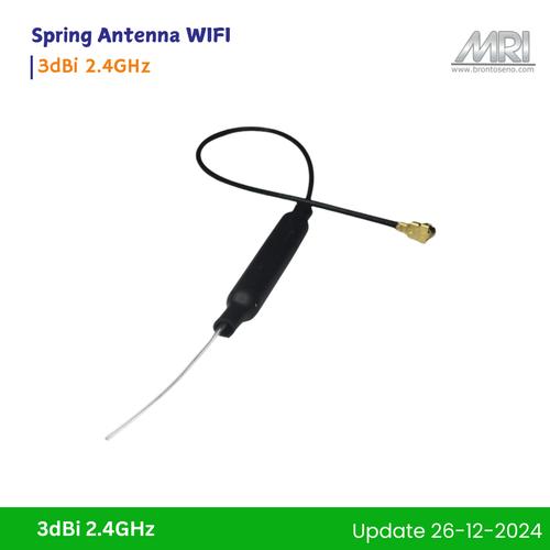 Promo Spring Antenna WIFI 3dBi 2.4GHz 2.4 GHz IPX Antena IPEX ESP32 ...