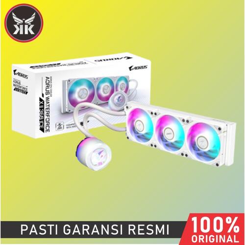 Jual CPU COOLER GIGABYTE AORUS WATERFORCE X II 360 ICE AIO - Kota ...