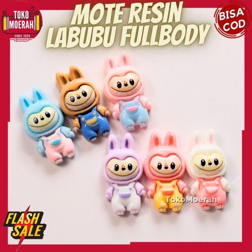 Jual MOTE RESIN LABUBU LUCU UNIK RESIN HIASAN TEMPEL LABUBU FULLBODY ...