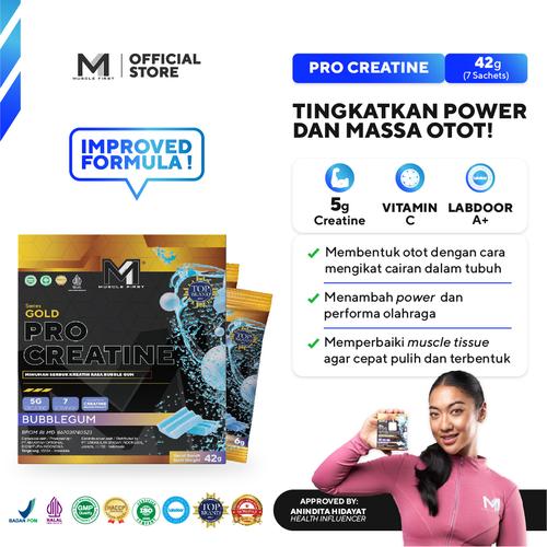 Promo MUSCLE FIRST Pro Creatine Box - Menambah Massa Otot Suplemen ...