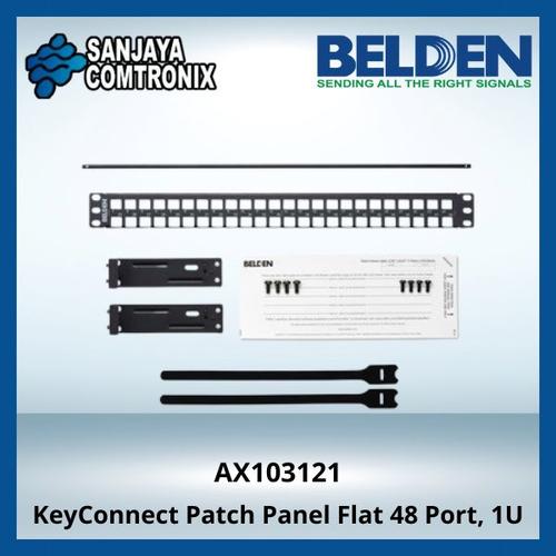 Jual BELDEN AX103121, Blank Panel Patch Panel 48 Port Unloaded ...