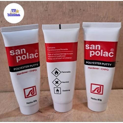 Jual Paint Obat Dempul Sanpolac Besar Pengeras Hardener (hanya obatnya ...