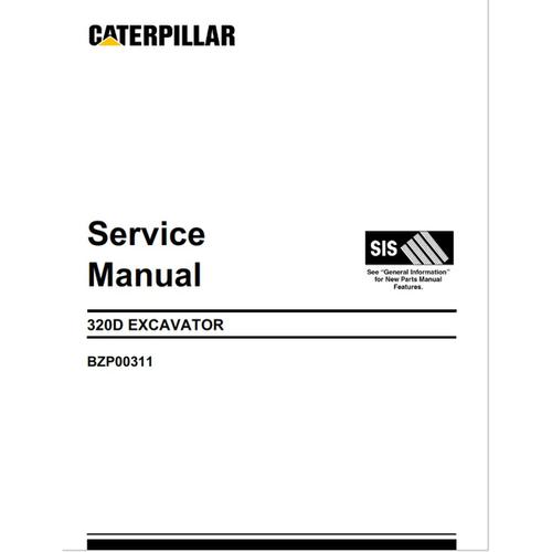 Jual Service Manual Excavator CAT 320D versi pdf - Kota Surabaya ...