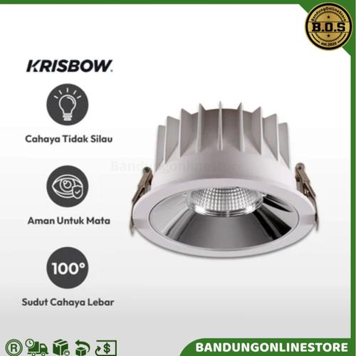 Jual Lampu Downlight Led Highpower Cob 15 Watt 5000 K Krisbow Lampu ...