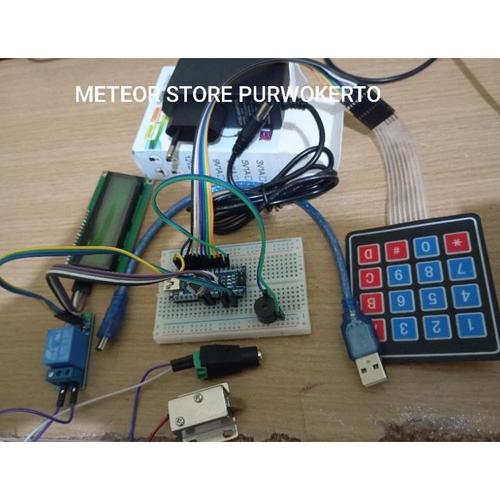 Jual sistem kunci rumah otomatis menggunakan keypad 4x4 Arduino nano ...