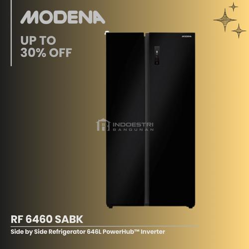 Jual Kulkas Modena RF 6460 SABK / Modena Kulkas 2 Pintu Side by Side ...