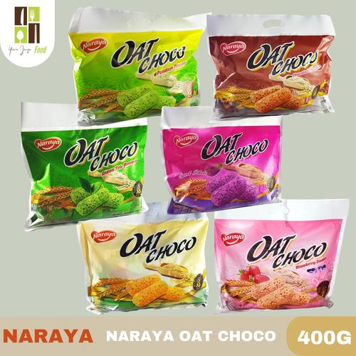 Jual Naraya Oat Choco Snack 400 Gram Rasa Original / Coklat ...