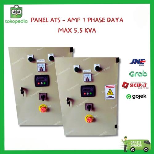 Jual Set panel ATS - AMF 1 phase daya max 5,5 kva - Kab. Bekasi - Panel ...