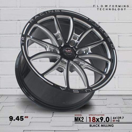 Jual MK2 BLACK MILLED VELG JF LUXURY R18 H6 - Kota Palembang - Super ...