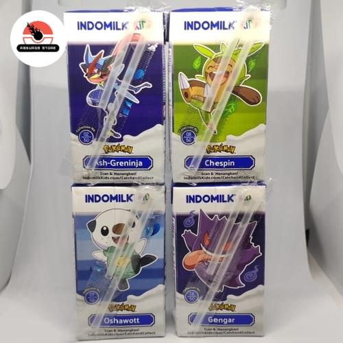Jual Indomilk Vanilla x Pokemon Ash-Greninja, Gengar, Oshawott, Chespin ...