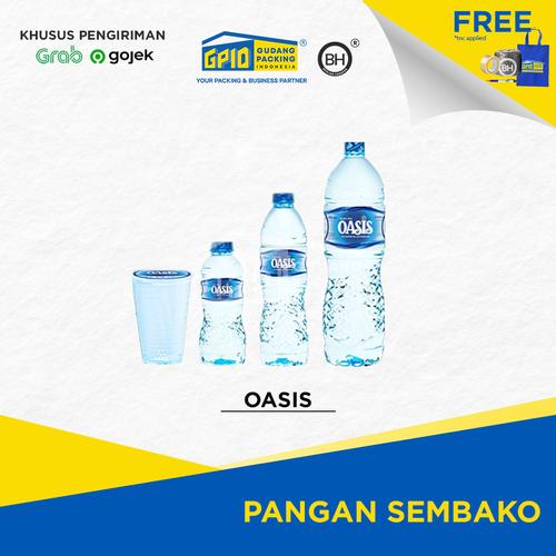 Jual (GOSEND/GRAB) OASIS - Air Mineral Cup / Botol (240/ 330/ 600 ...