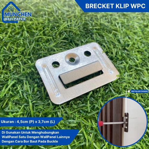 Jual Clip Wallboard & Wallpanel Wpc / klip breket cantolan wpc panel ...