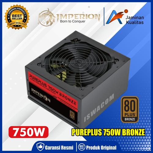 Jual PSU IMPERION PUREPLUS 750 WATT /POWER SUPPLY PURE PLUS BRONZE 750 ...