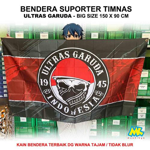Jual Bendera Suporter Timnas ULTRAS GARUDA Ukuran 150 x 90 CM - Kota ...