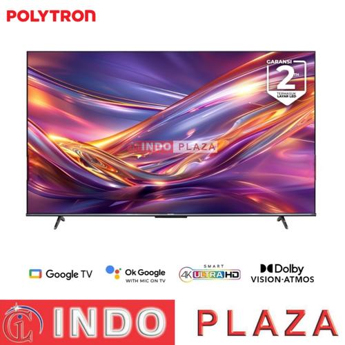 Promo TV POLYTRON 65 Inch GOOGLE TV 4K UHD PLD-65UG5959 Cicil 0% 3x ...