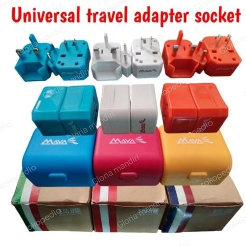 Promo Over Steker Colokan Travel Adaptor / Adapter Internasional ...