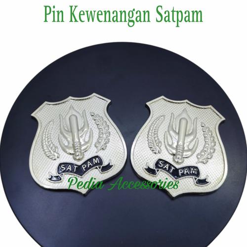 Jual Pin Kewenangan Satpam Cor Silver -1pcs - Peniti - Jakarta Pusat ...