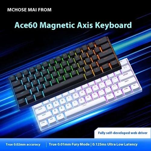 Promo MCHOSE Ace 60HE Pro Magnetic Switch Mechanical Keyboard Wired RGB ...