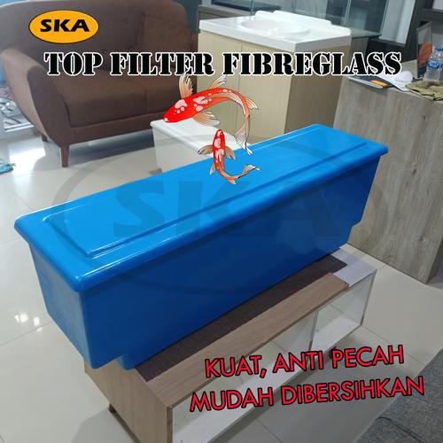 Jual Top Filter kolam ikan / Filter Portable Fiberglass/4 dan 5 chamber ...