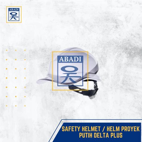 Jual SAFETY HELMET / HELM PROYEK PUTIH DELTA PLUS - Kota Samarinda ...