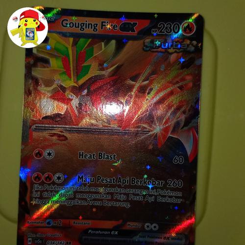 Jual Gouging Fire Ex Pokemon Card - Kota Padang - PApocard Store ...