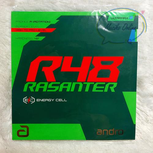Jual Andro Rasanter R48 ~ Karet Pingpong Andro Rasanter R48 MAX - Merah ...