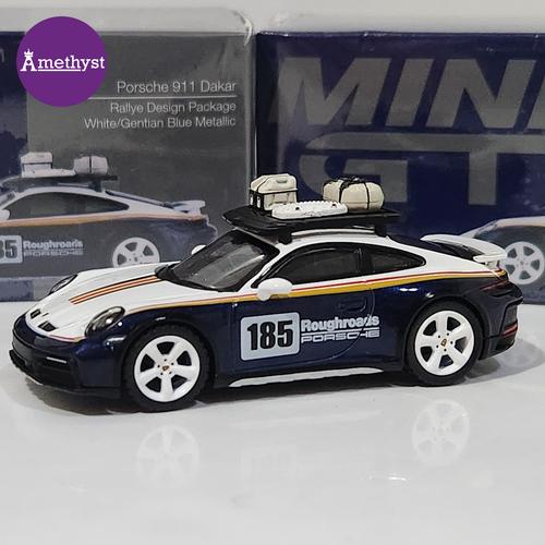 Jual Mini GT 805 Porsche 911 Dakar Rallye design package, white ...