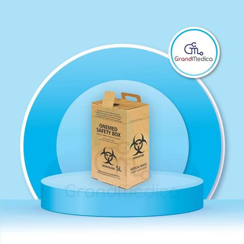 Jual Safety Box 5 Liter / Tempat Sampah Medis OneMed - Per Buah - Kota Cirebon - Grand Medica ...