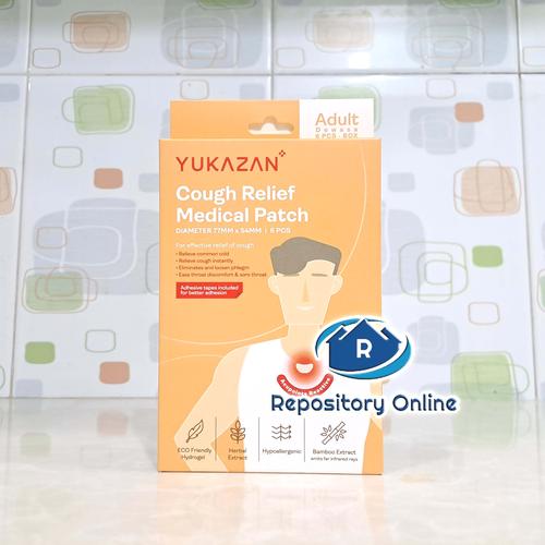 Jual Yukazan Adult Cough Relief Patch (6's) Patch Anti Batuk untuk ...