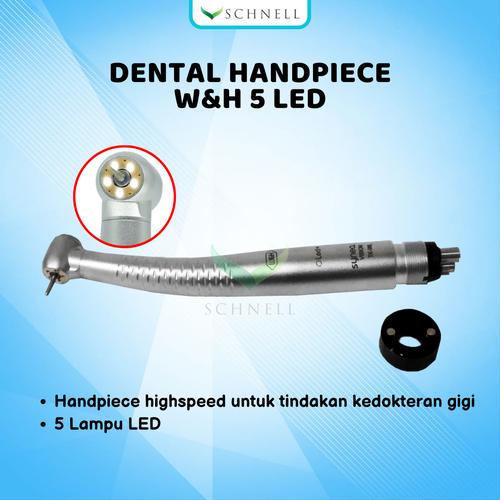 Promo Highspeed Handpiece Dental with LED Lampu 4 Holes / High Speed ...