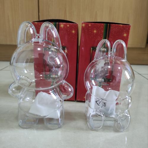 Jual CASING LABUBU CASE ACRYLIC PLUSH PROTECTIVE PREMIUM BENING CLEAR ...