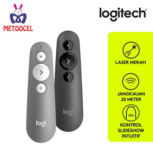 Promo Logitech R500s Laser Presentation Remote, Wireless & Bluetooth ...