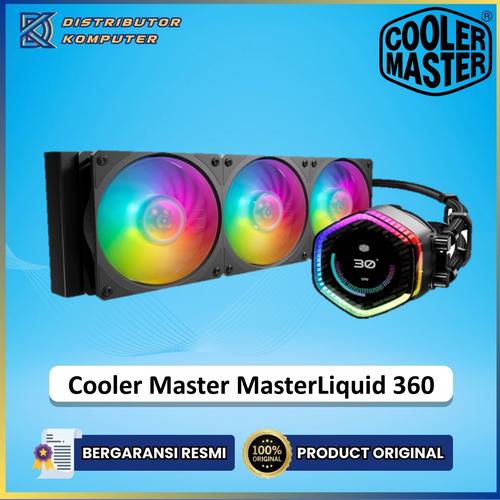 Promo Cooler Master MasterLiquid 360 ION - Dual Chambers Gen X 360mm ...