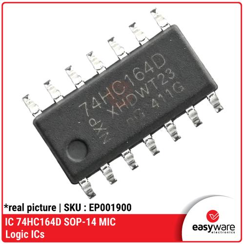 Jual IC 74HC164D SOP-14 MIC 74HC164 SMD IC SHIFT REGISTER LOGIC - Kota ...