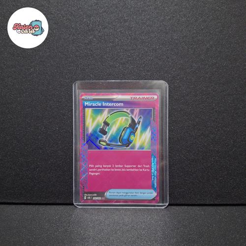 Jual ACE SPEC Miracle Intercom Pokemon TCG Indonesia SV8s Kilat Rasi ...