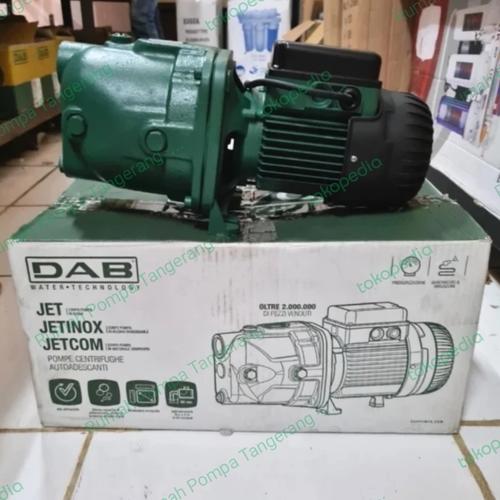 Jual POMPA SUMUR DANGKAL 440w 220v DAB JET 62M DEBIT AIR 50 LpM OUTLET ...